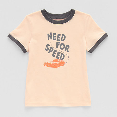 Click here for Okie Dokie Toddler & Little Boys Crew Neck Short S... prices