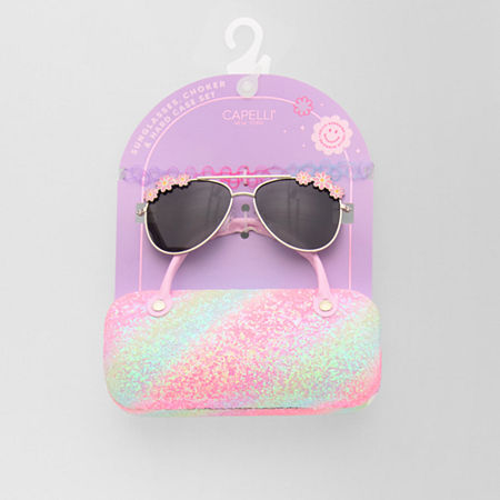 Click here for Capelli of N.Y. Aviator Full Frame Sunglasses Girl... prices