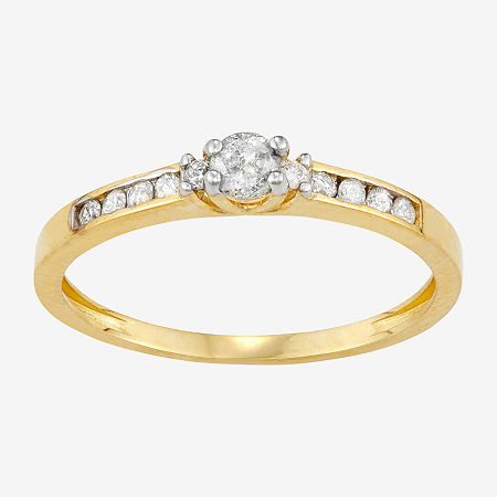 Click here for Womens 1/4 CT. T.W. Natural White Diamond 10K Gold... prices