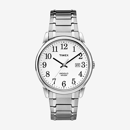 Click here for Timex Mens Silver Tone Stainless Steel Expansion W... prices