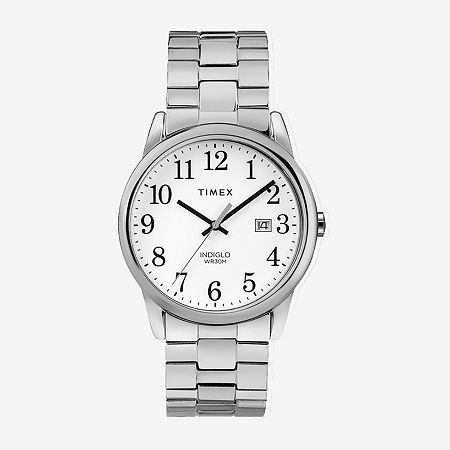 Click here for Timex Mens Silver Tone Stainless Steel Expansion W... prices