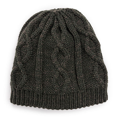 Click here for Muk Luks Mens Beanie  One Size  Green prices
