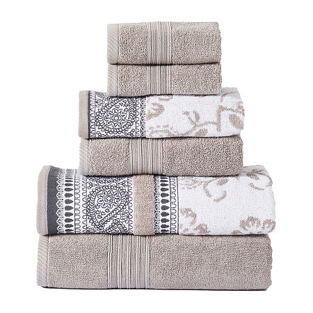 Click here for Modern Threads Ophelia 6-pc. Bath Towel Set  One S... prices