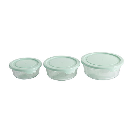 Click here for Martha Stewart Hadsell 6-pc. Round Glass Storage C... prices