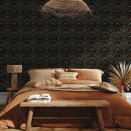 Click here for Tempaper Scandi Floral Peel & Stick Wallpaper  One... prices