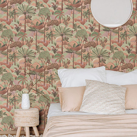 Click here for Tempaper Desert Palm Peel & Stick Wallpaper  One S... prices