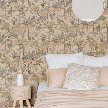 Click here for Tempaper Desert Palm Peel & Stick Wallpaper  One S... prices