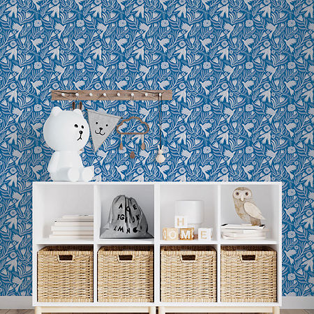Click here for Tempaper Otomi Dove Peel & Stick Wallpaper  One Si... prices