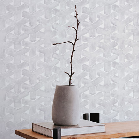 Click here for Tempaper Trellis Peel & Stick Wallpaper  One Size... prices