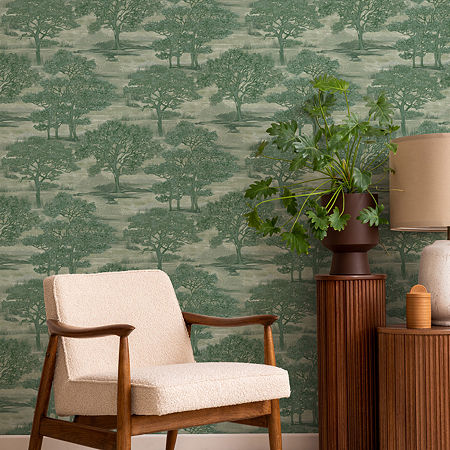 Click here for Tempaper Forest Toile Peel & Stick Wallpaper  One... prices