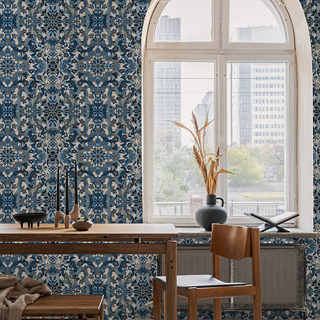Click here for Tempaper Ornate Medallion Peel & Stick Wallpaper... prices