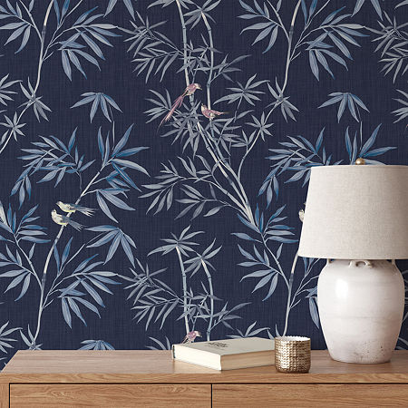 Click here for Tempaper Bamboo Peel & Stick Wallpaper  One Size... prices