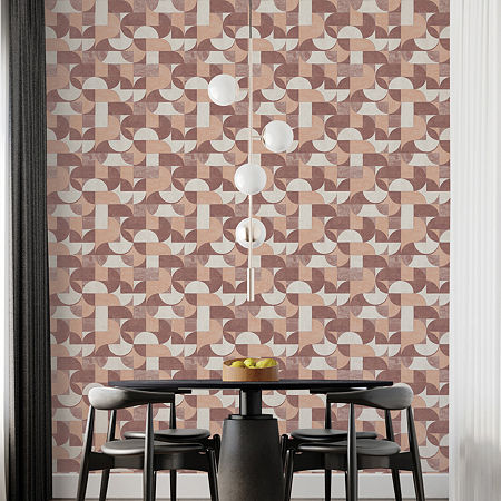 Click here for Tempaper Composed Shapes Peel & Stick Wallpaper  O... prices