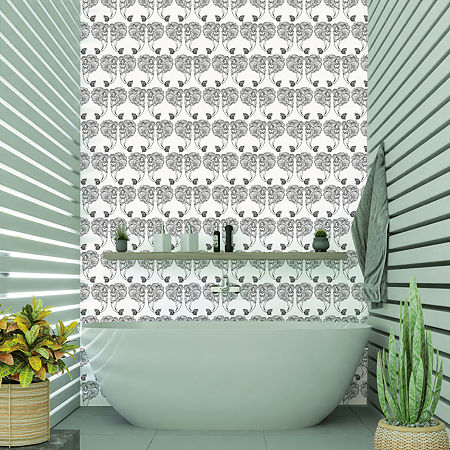 Click here for Tempaper Block Print Peel & Stick Wallpaper  One S... prices