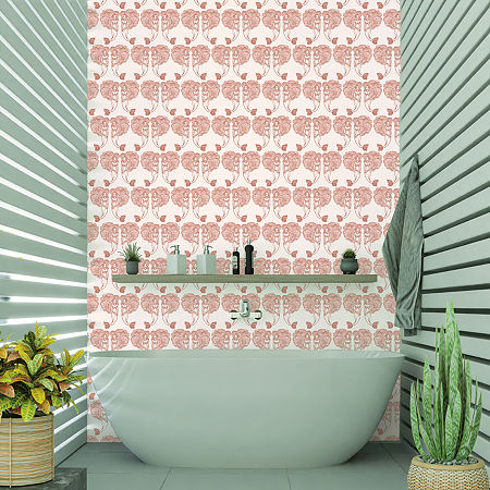 Click here for Tempaper Block Print Peel & Stick Wallpaper  One S... prices