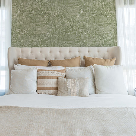 Click here for Tempaper Jungle Toile Peel & Stick Wallpaper  One... prices