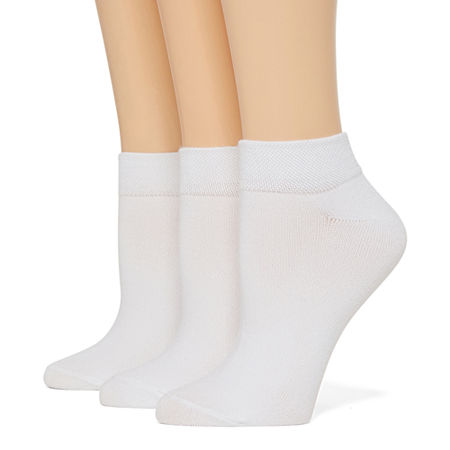 Click here for Mixit Womens 3 Pair Low Cut Socks  4-10  White prices