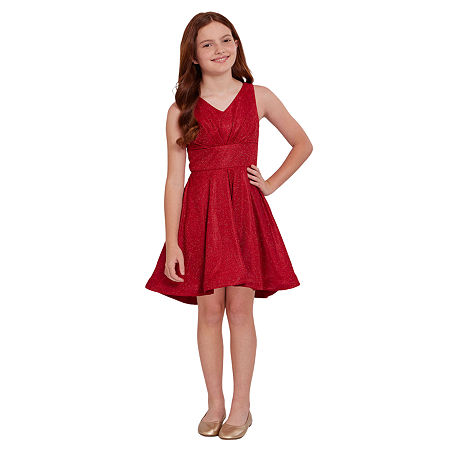 Click here for Bonnie Jean Big Kid Girls Sleeveless A-Line Dress... prices