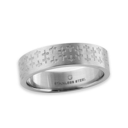 Click here for Mens 6MM Stainless Steel Wedding Band  8 prices