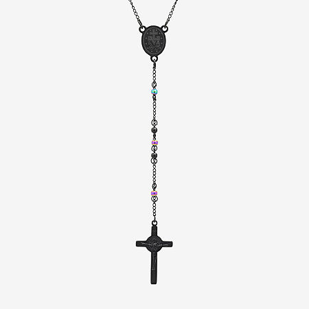 Click here for Steeltime Miraculous Medal Mens Stainless Steel Hy... prices