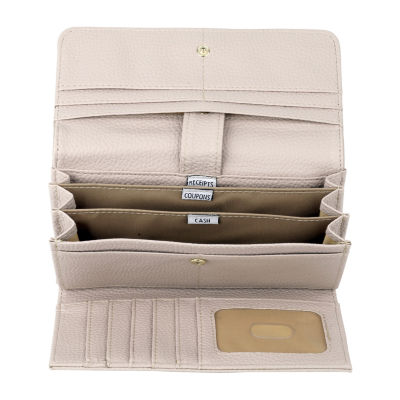 J. Buxton Womens RFID Blocking Trifold Wallet - JCPenney