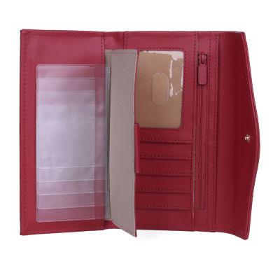 J. Buxton Womens RFID Blocking Wallet - JCPenney