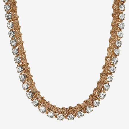 Click here for 1928 Gold-Tone Womens 16 Inch Collar Necklace  One... prices