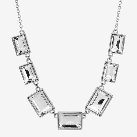 Click here for 1928 Silver-Tone Womens 16 Inch Collar Necklace  O... prices
