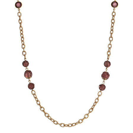 Click here for 1928 Gold-Tone Womens 40 Inch Strand Necklace  One... prices