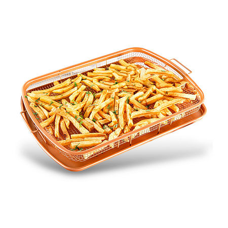 Click here for Gotham Steel 16.5x12â XL Large 2-pc Nonstick Cri... prices