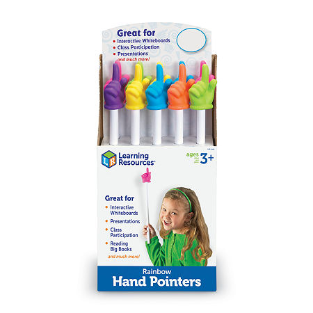 Click here for Learning Resources 15 Rainbow Hand Pointers Set Of... prices