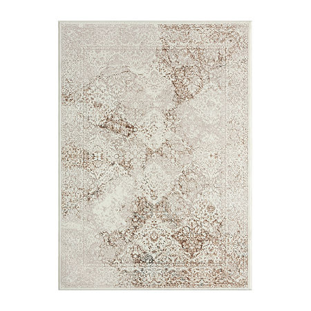 Lr Home Atlas Atl-56 75 x 95 Area Rug - Cream