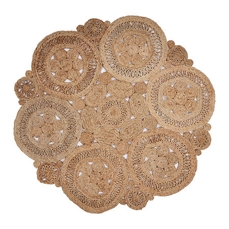 Click here for Brynn Cas Geometric Braided Stain Resistant Indoor... prices