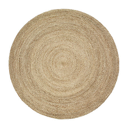 Click here for Brynn Mich Solid Braided Stain Resistant Indoor Ro... prices