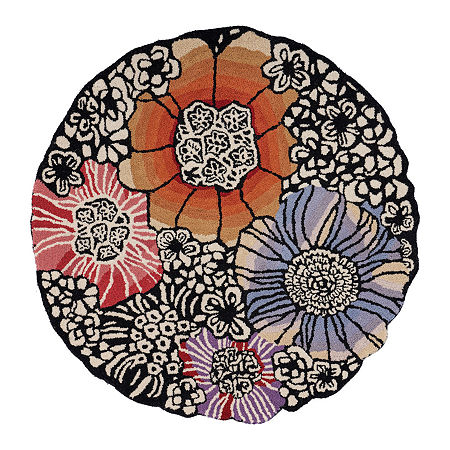 Lr Home Sweet Sinuo-106 6 x 6 Round Area Rug - Multi