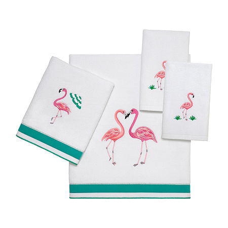 Click here for Avanti Flamingo Paradise 2-pc. Fingertip Towel  On... prices