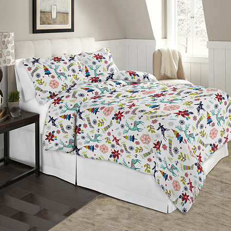 Click here for Pointehaven Soft Cotton Duvet Cover Set  One Size... prices