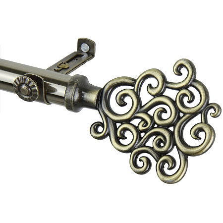 Click here for Rod Desyne Tidal 13/16 Adjustable Curtain Rod  One... prices