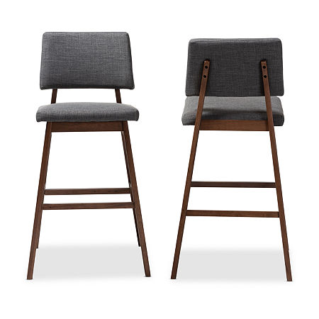 Click here for Colton 2-pc. Counter Height Upholstered Bar Stool... prices
