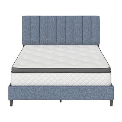 Lenora Upholstered Wooden Bed - JCPenney