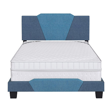 Click here for Tallulah Wooden Platform Bed  One Size  Blue prices