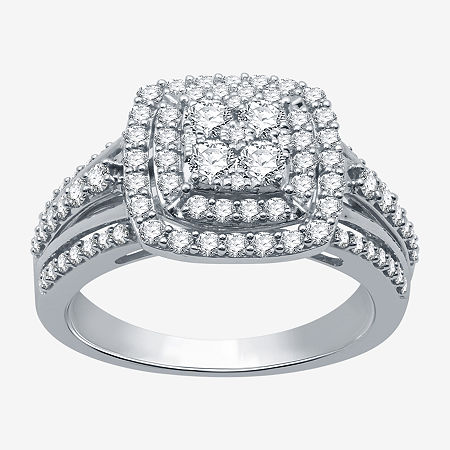 Click here for Womens 1 CT. T.W. Natural White Diamond 10K White... prices