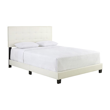 Click here for Roman Wooden Platform Bed  One Size  White prices
