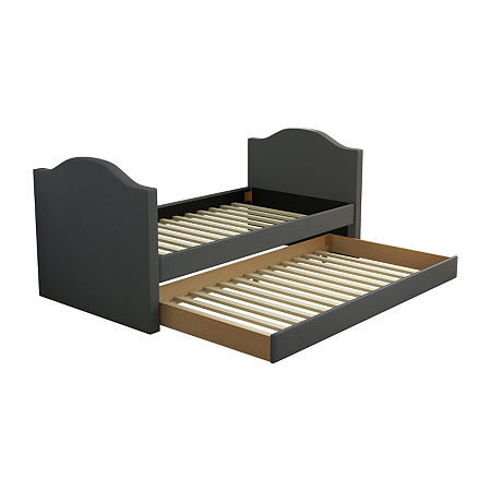 Click here for Madeline Upholstered Wooden Daybed  One Size  Blac... prices