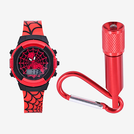 Click here for Spiderman Girls Digital Multicolor 2-pc. Watch Box... prices