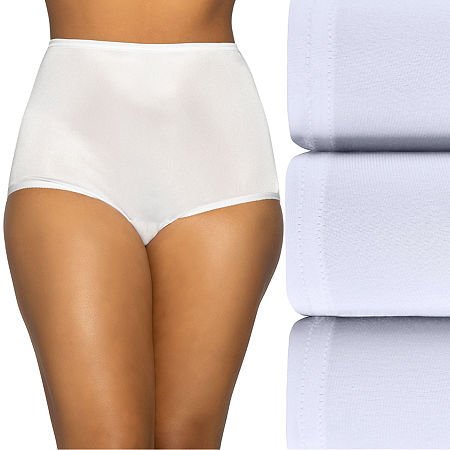 Click here for Vanity Fair Ravissant Nylon 3 Pack Brief Panty - 1... prices