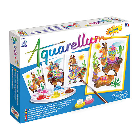 Click here for Sentosphere Usa Aquarellum Junior - Lamas Painting... prices