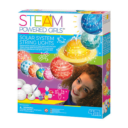 4m Solar System String Lights Craft Kit  One Size  Multiple Colors