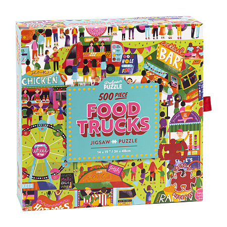 Click here for Professor Puzzle Food Trucks Jigsaw Puzzle Set  50... prices