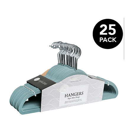 Click here for Kennedy International Slim Flocked 25pc Hangers  O... prices